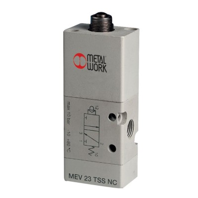 Pneumatic Mechanical Valve Series 70 MEV Piloted Servo Antenna 3/2